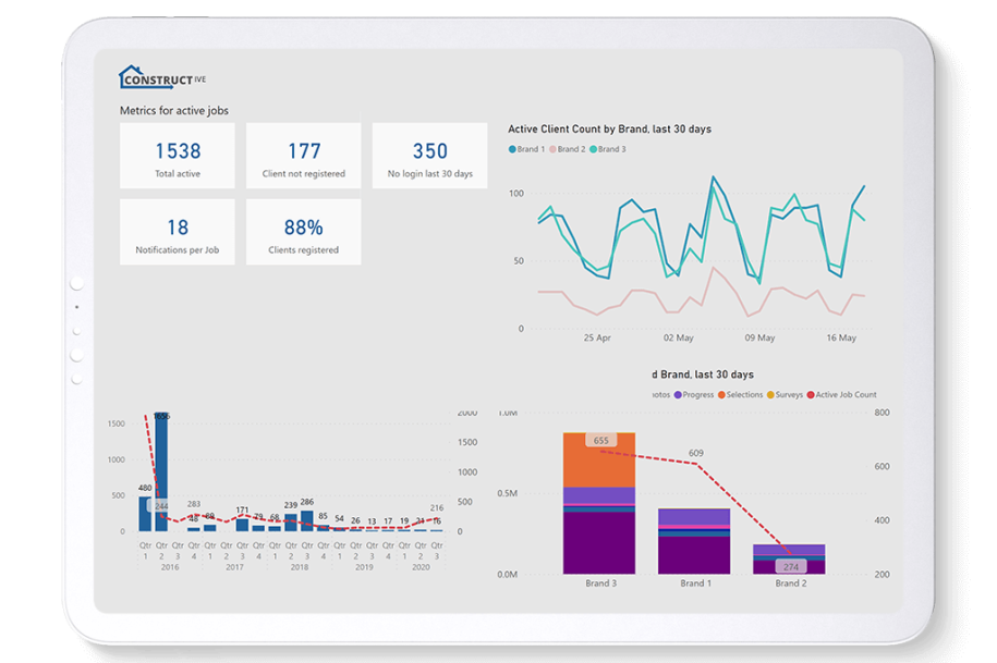 House Builder 3D Selections and Customer Portal Constructive Software