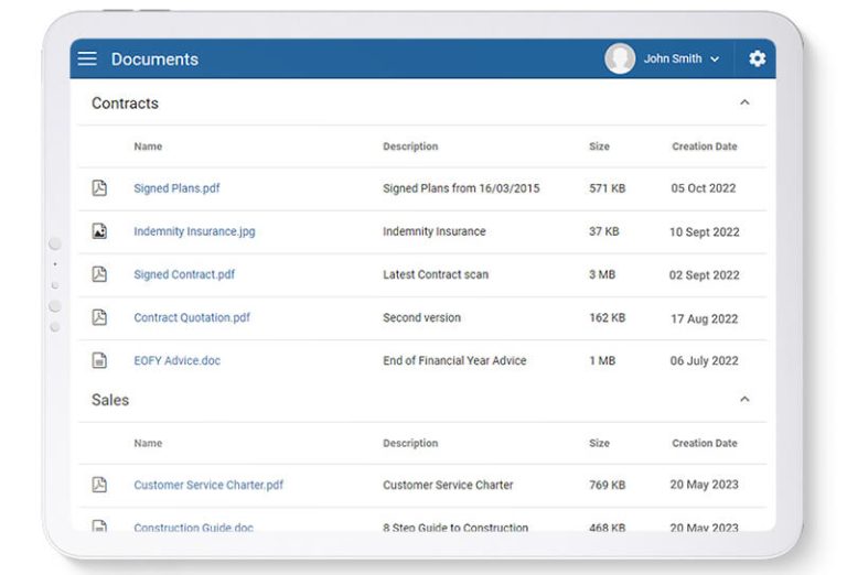 Residential Builder Customer Portal - Constructive Software