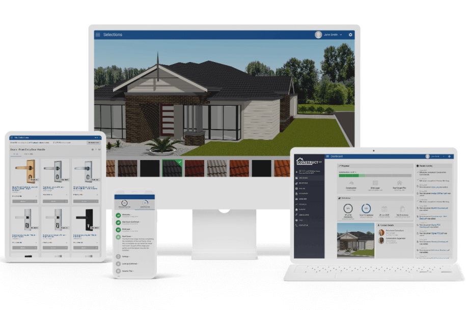 House Builder 3D Selections and Customer Portal Constructive Software