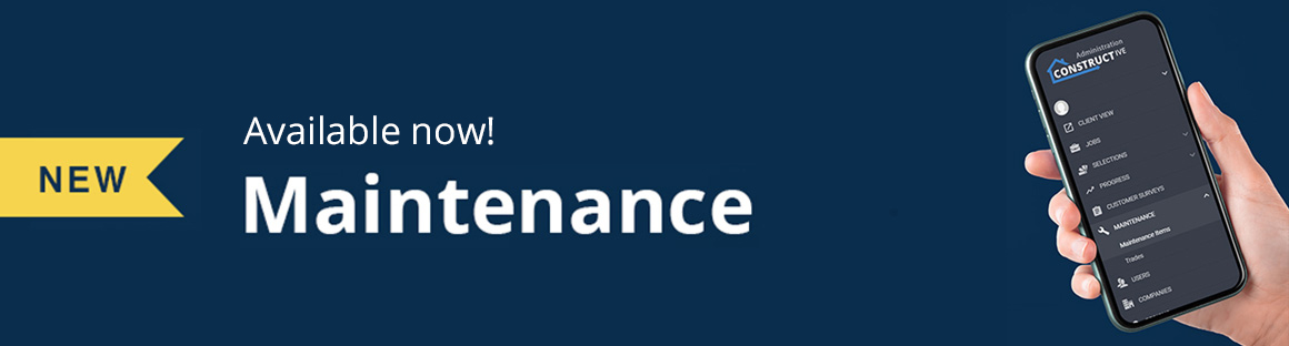 Builder Maintenance Platform | Constructive Software