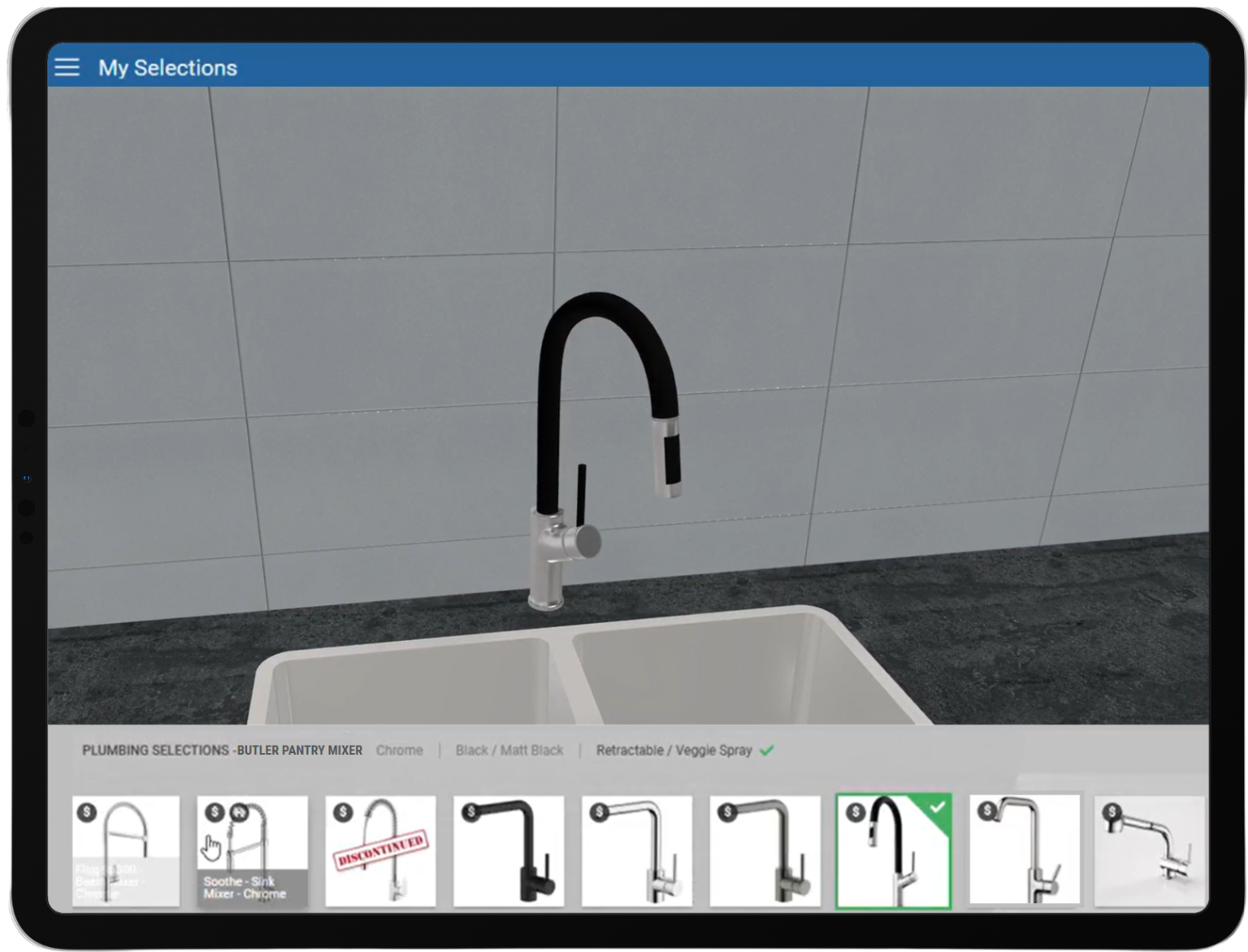 Constructive Software Introduces Stunning New Feature: Kitchen/Bathroom mixers in sophisticated 3D